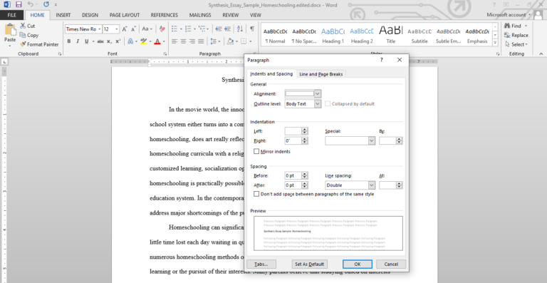 Double Spaced Essay: Guide, Steps, Tips, and Tricks